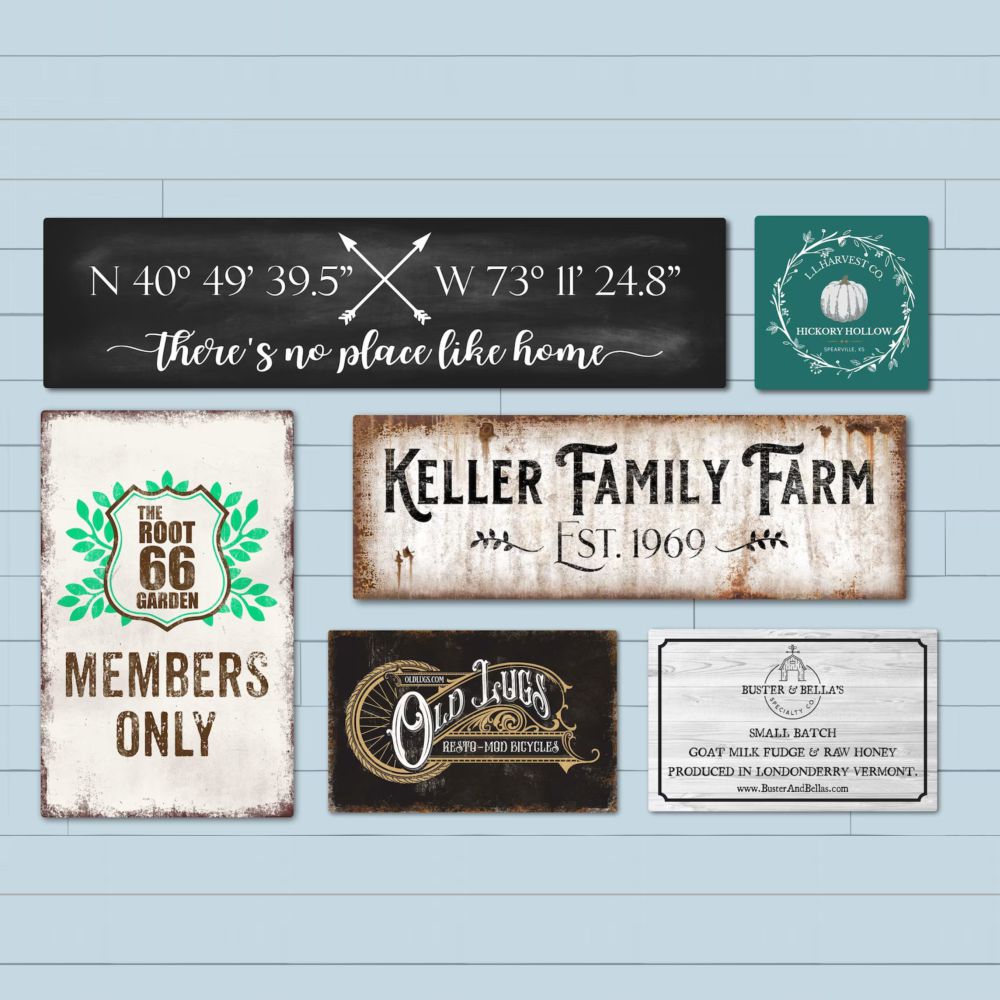 Fully Custom Metal – Homestead Signs and Decor